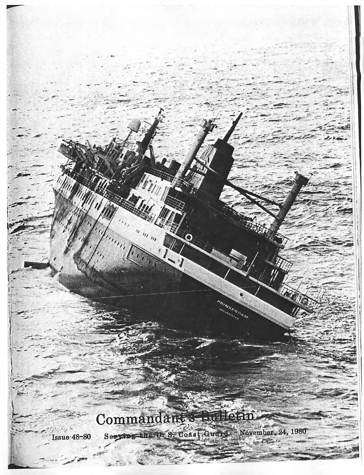 The Long Blue Line: Prinsendam—Coast Guard’s “Miracle Rescue” over 40 ...